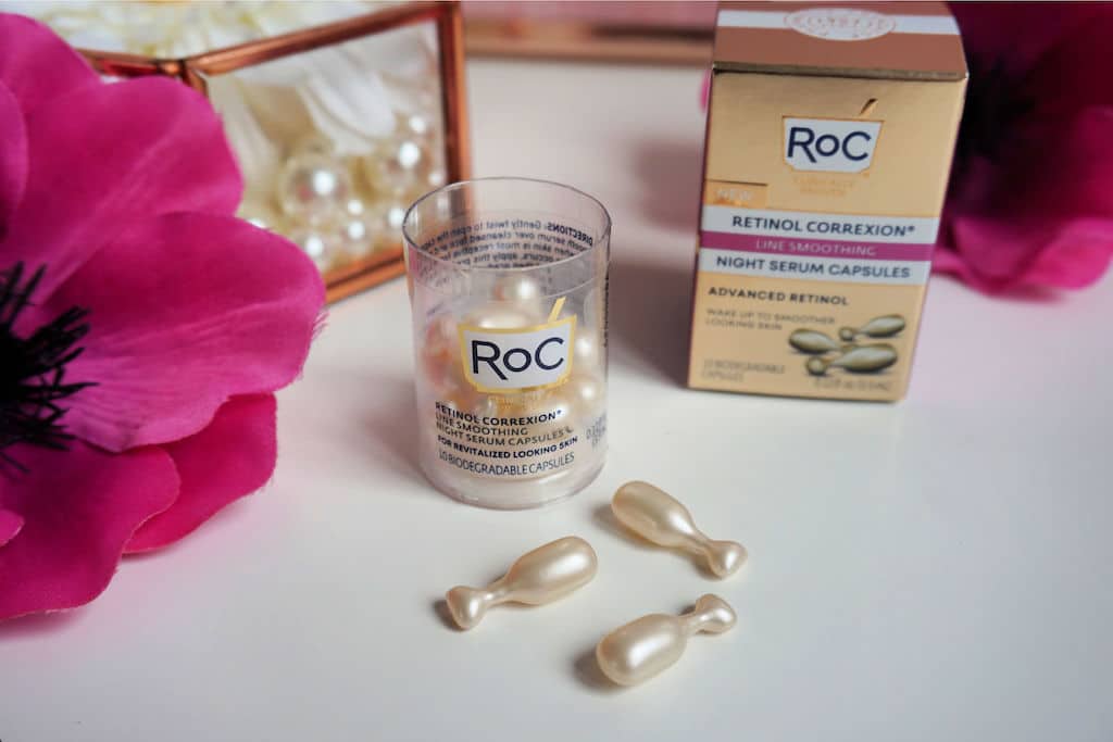 RoC Retinol Correxion Line Smoothing Night Serum Capsules Review